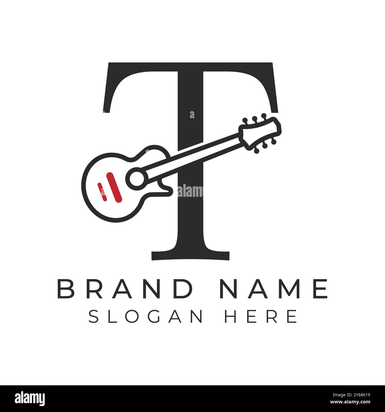 T style electric guitar Cut Out Stock Images & Pictures - Alamy