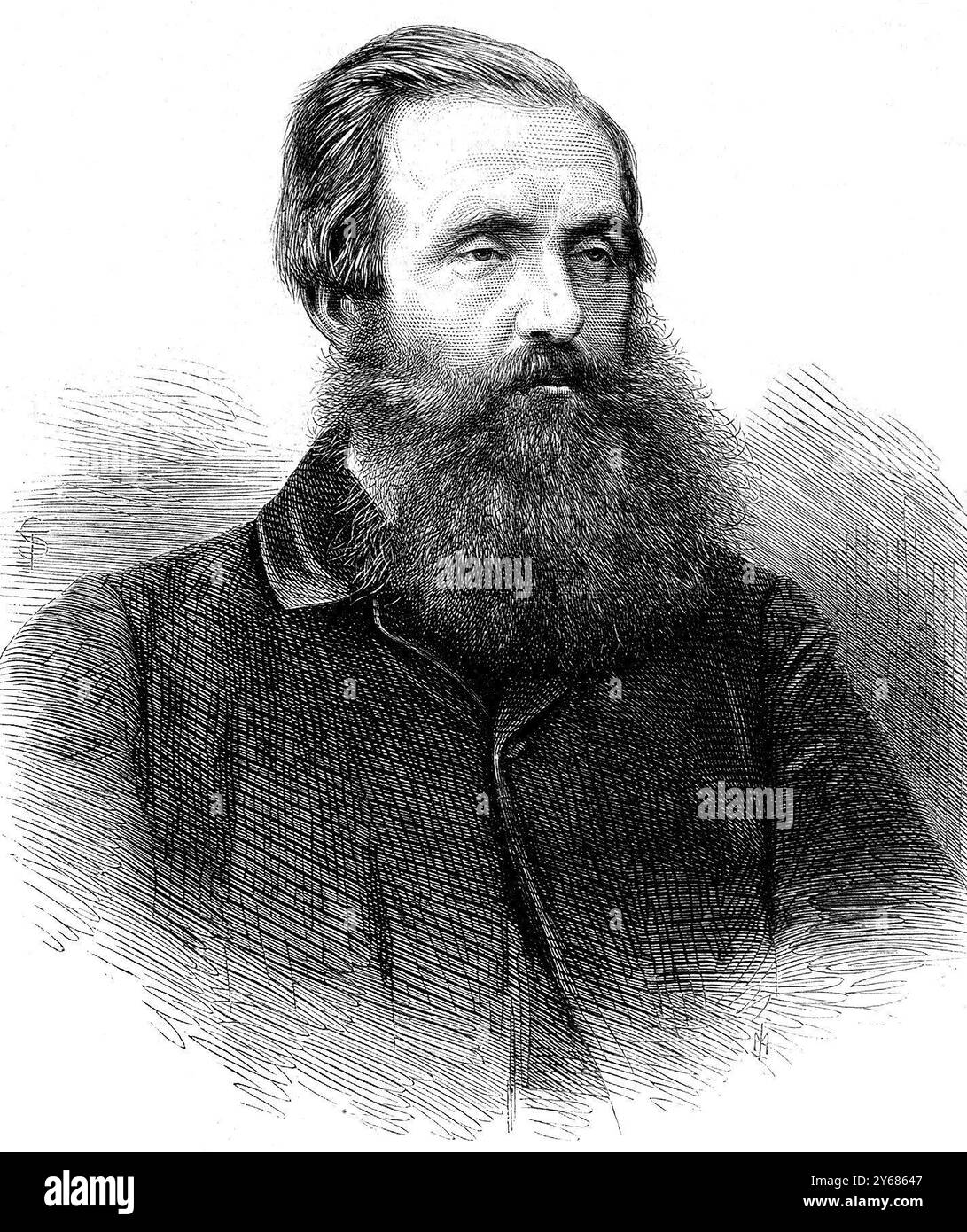 Rt. Hon Earl Spencer, the new Lord Lieutenant of Ireland. 1869 Stock ...