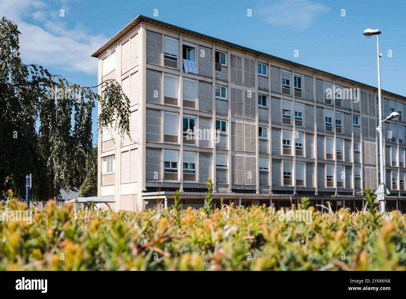 The buildings of the former Drancy camp. The cité de la Muette was used ...