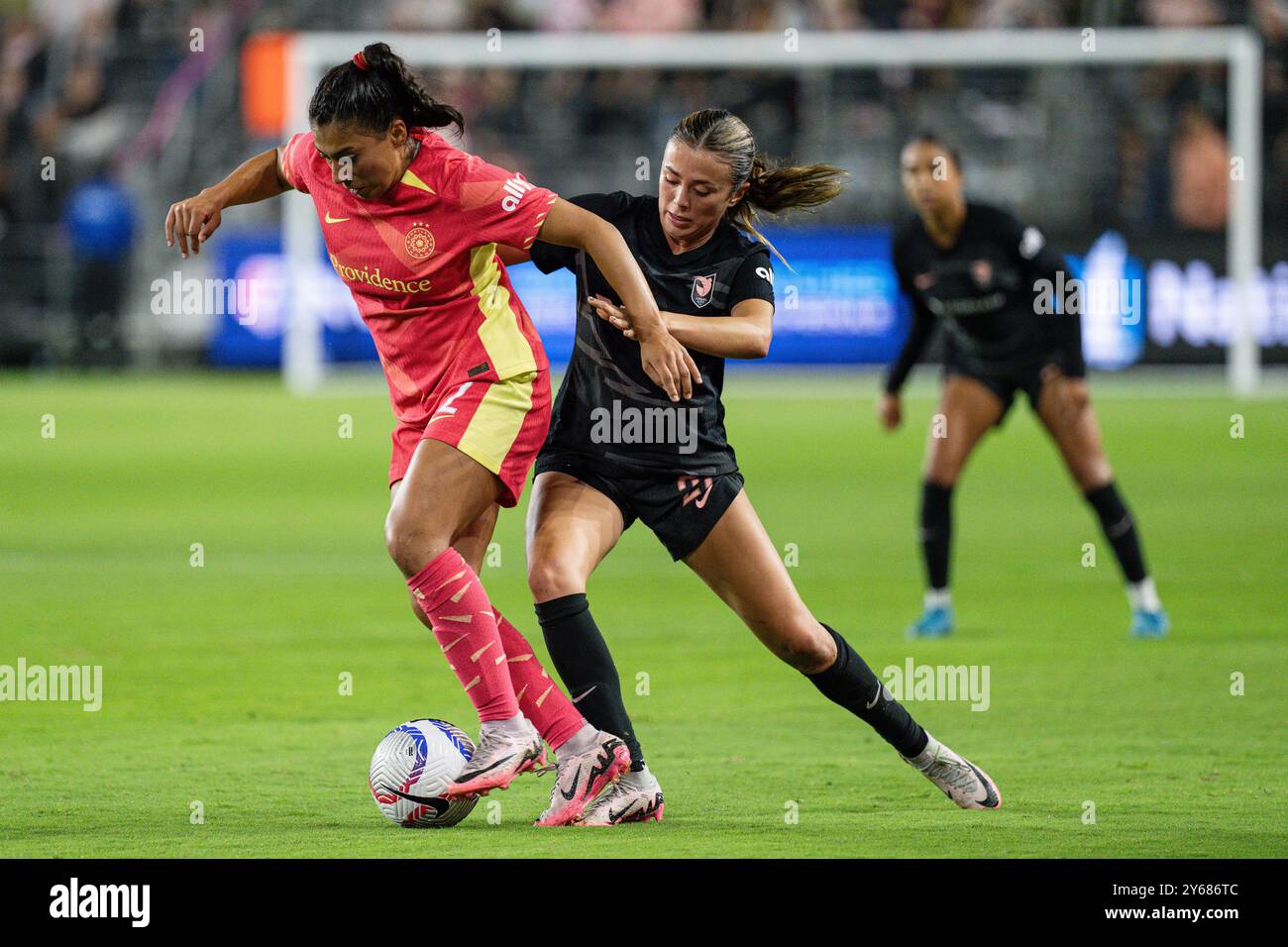 Los Angeles, United States. 23rd Sep, 2024. Portland Thorns FC defender ...