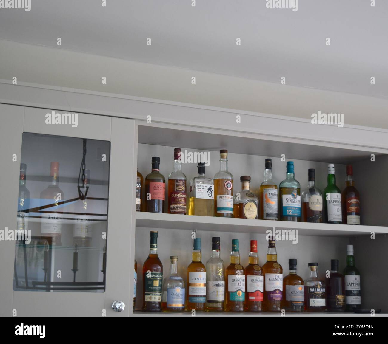 Whisky display cabinet hi-res stock photography and images - Alamy