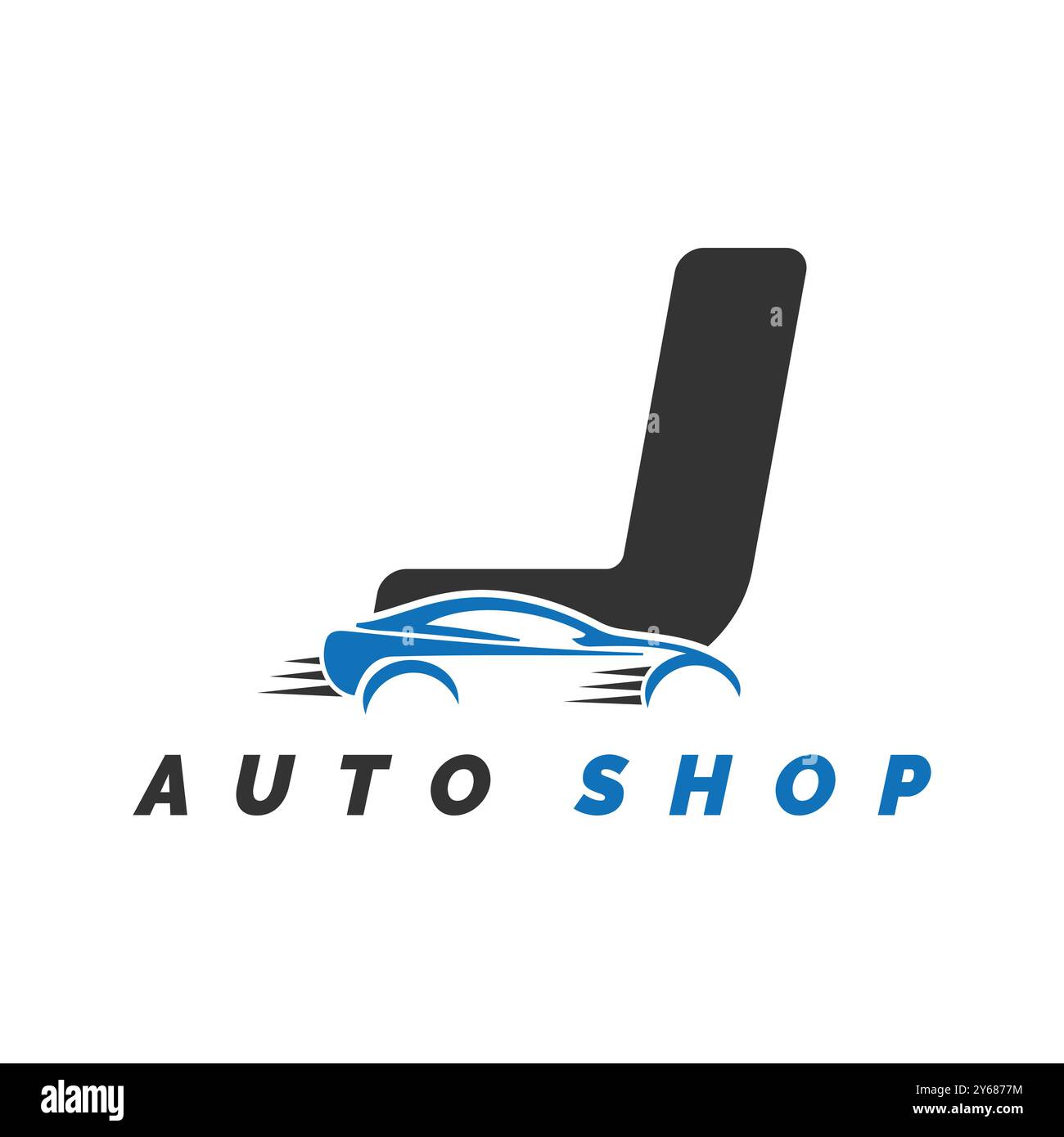letter J logo auto mechanic with car style. Alphabet J automotive car ...