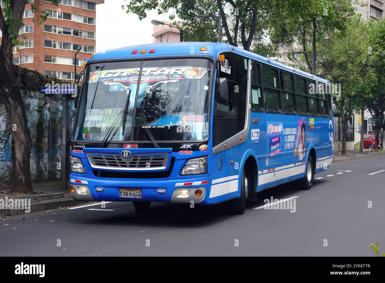 public bus, Quito, Ecuador, South America Stock Photo - Alamy