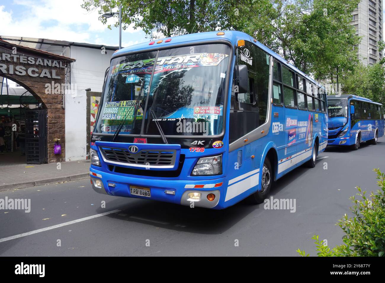 public bus, Quito, Ecuador, South America Stock Photo - Alamy