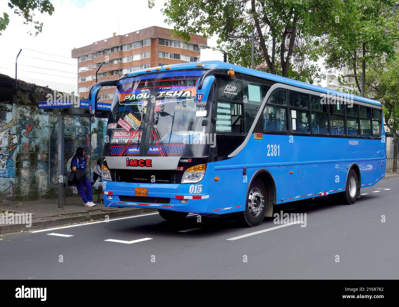 public bus, Quito, Ecuador, South America Stock Photo - Alamy
