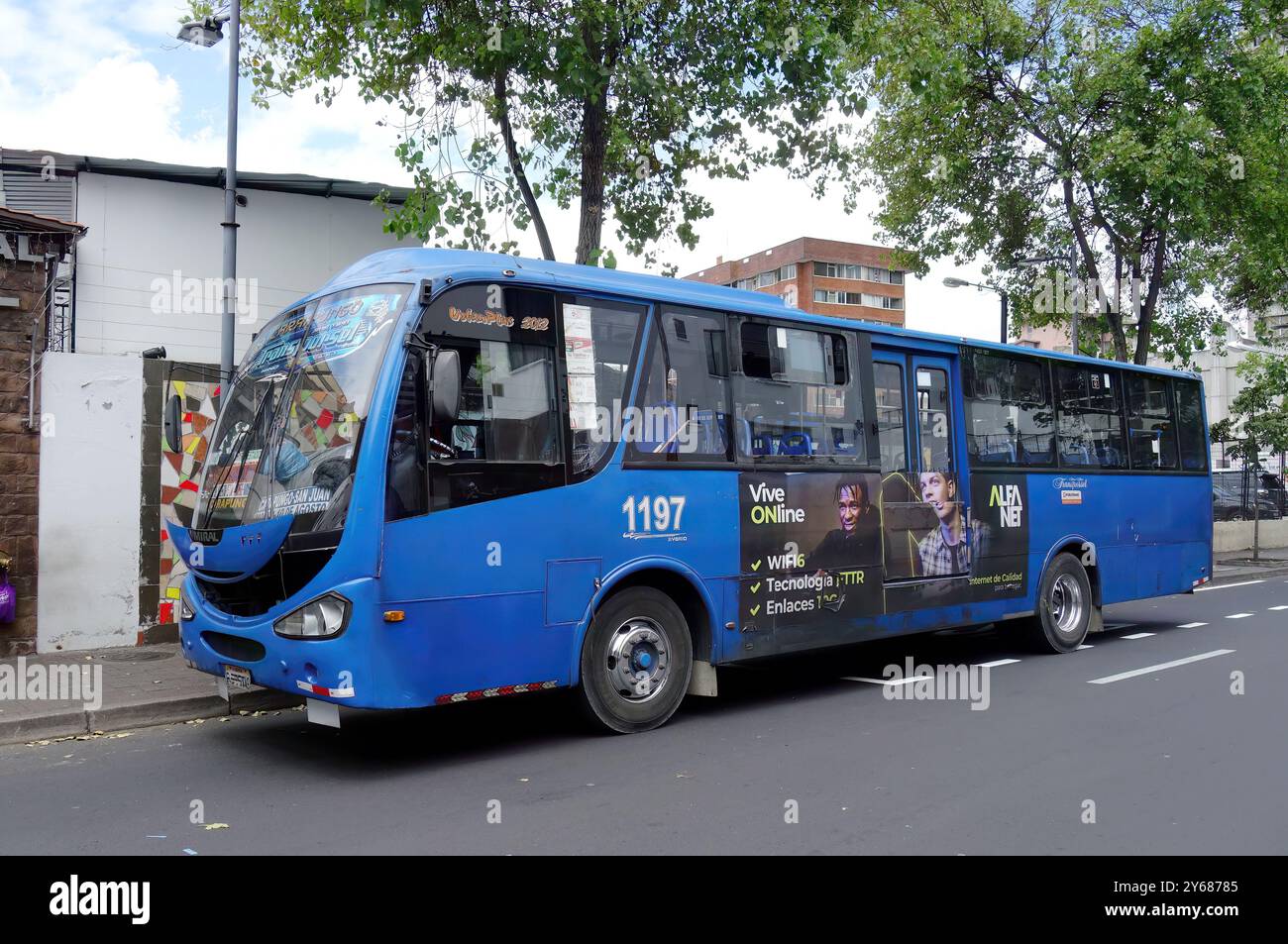 public bus, Quito, Ecuador, South America Stock Photo - Alamy