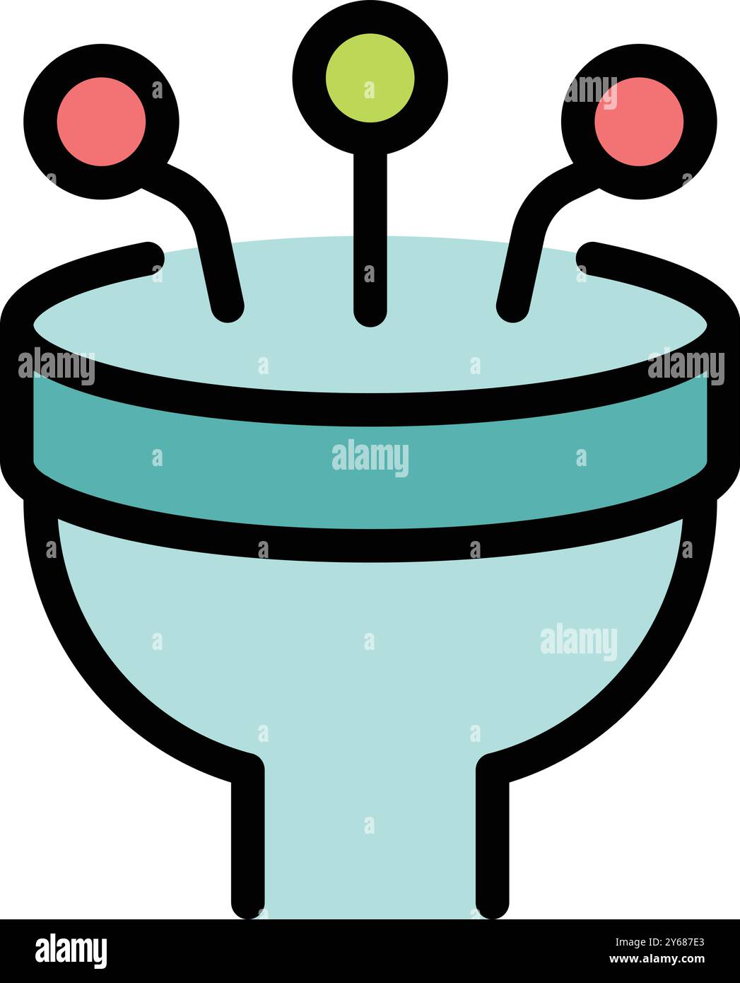 Data funnel is filtering information, simplifying data analysis and ... Data funnel is filtering information, simplifying data analysis and ...