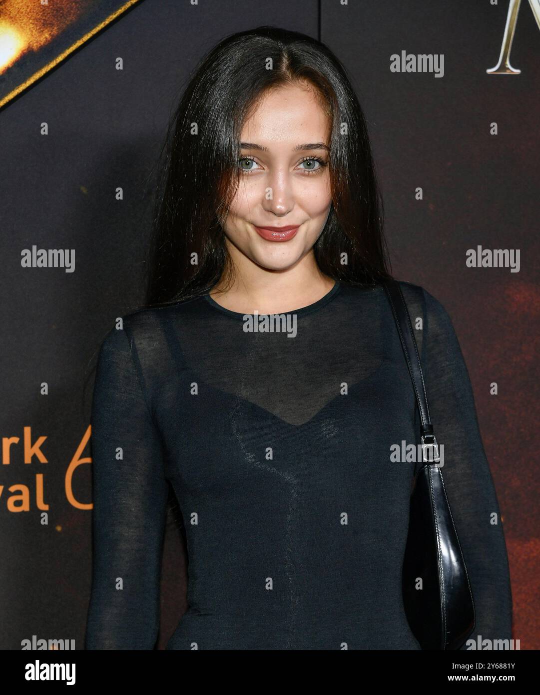 Hailey Sani attends the premiere of "Megalopolis" at AMC Lincoln Square on Monday, Sept. 23 ...