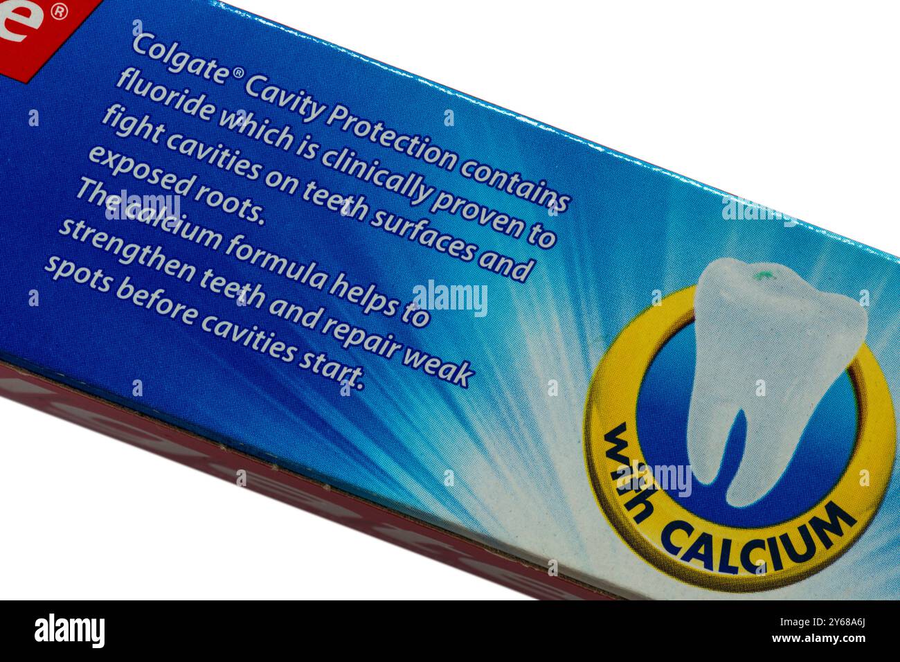 Colgate cavity protection contains fluoride hi-res stock photography ...