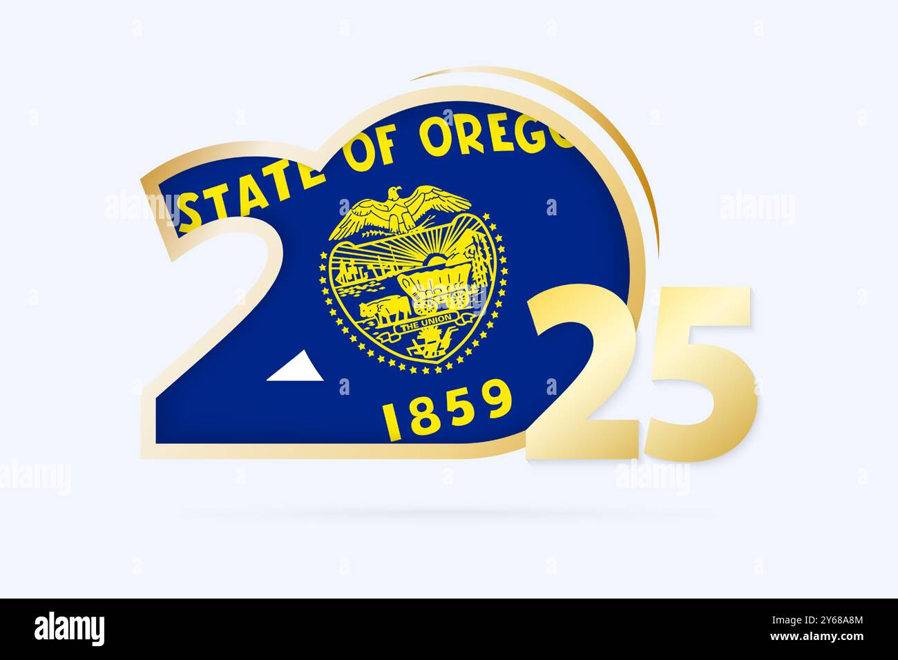 Oregon lettering Stock Vector Images - Alamy