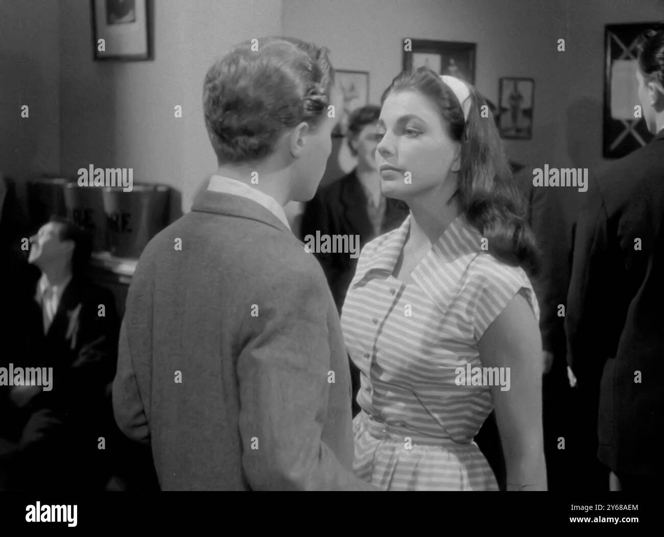 London.UK. James Kenney and Joan Collins in a scene in (C) Romulus ...