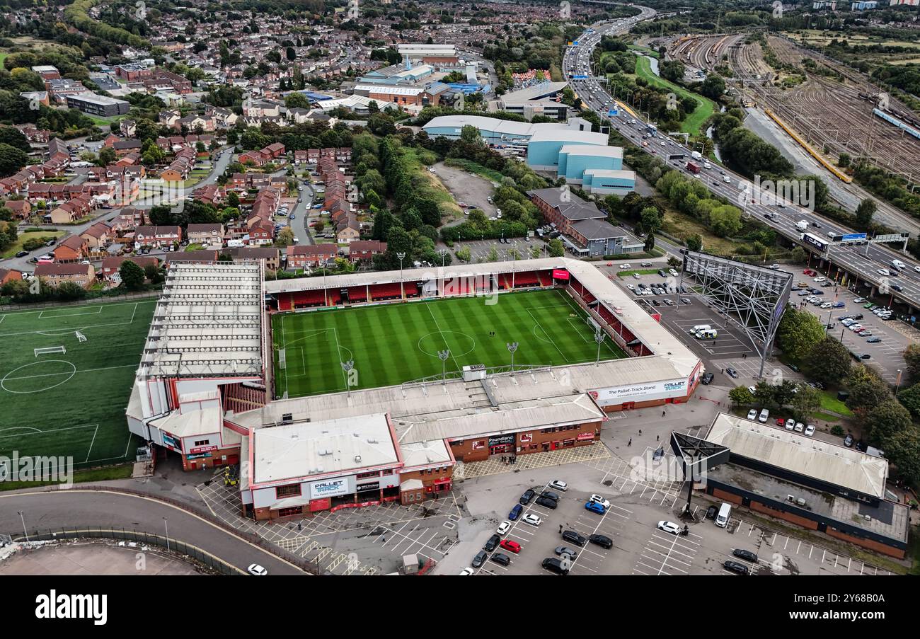 A general view of the Bescot Stadium, Walsall. Picture date: Tuesday ...