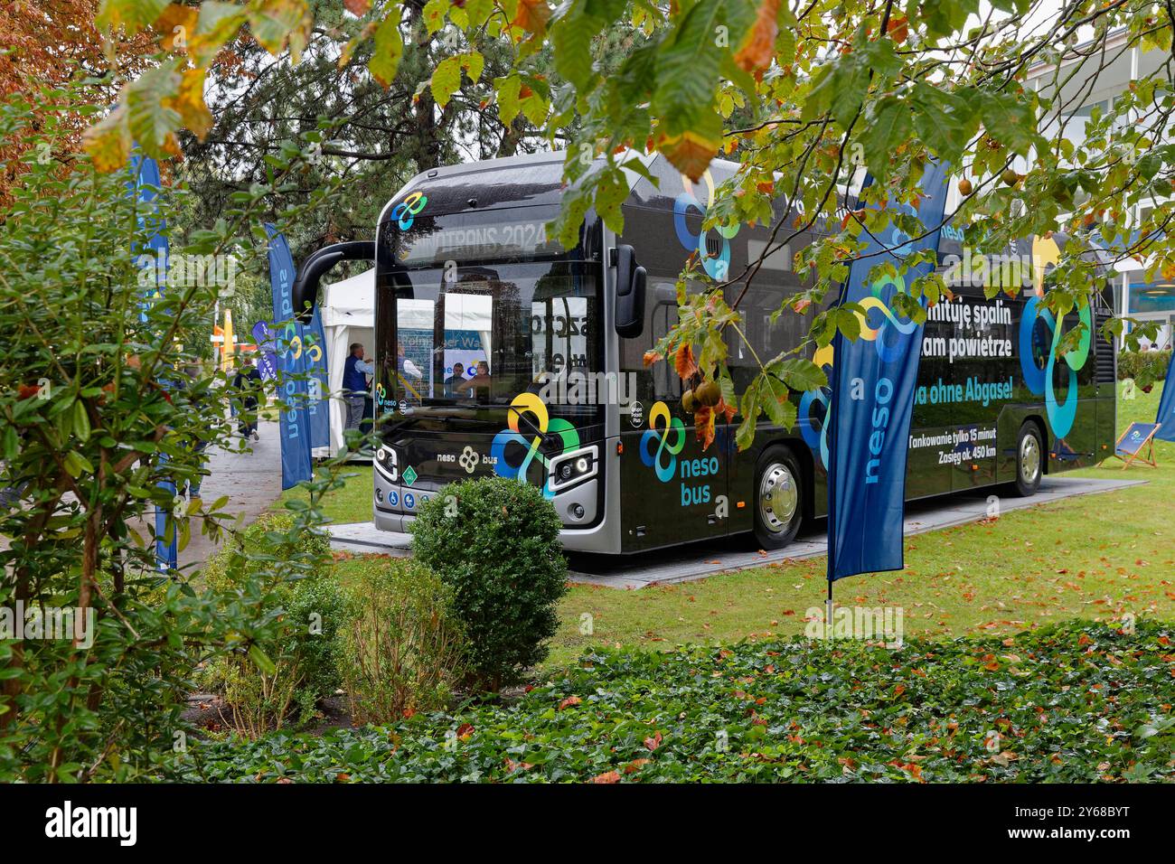 E-Busse auf der InnoTrans 2024 2024-09-24 Deutschland, Berlin Elektro ...