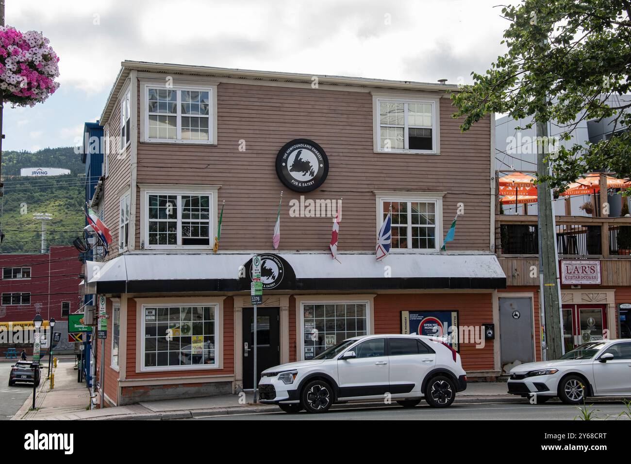 Newfoundland Embassy pub on New Gower Street in downtown St. John's ...