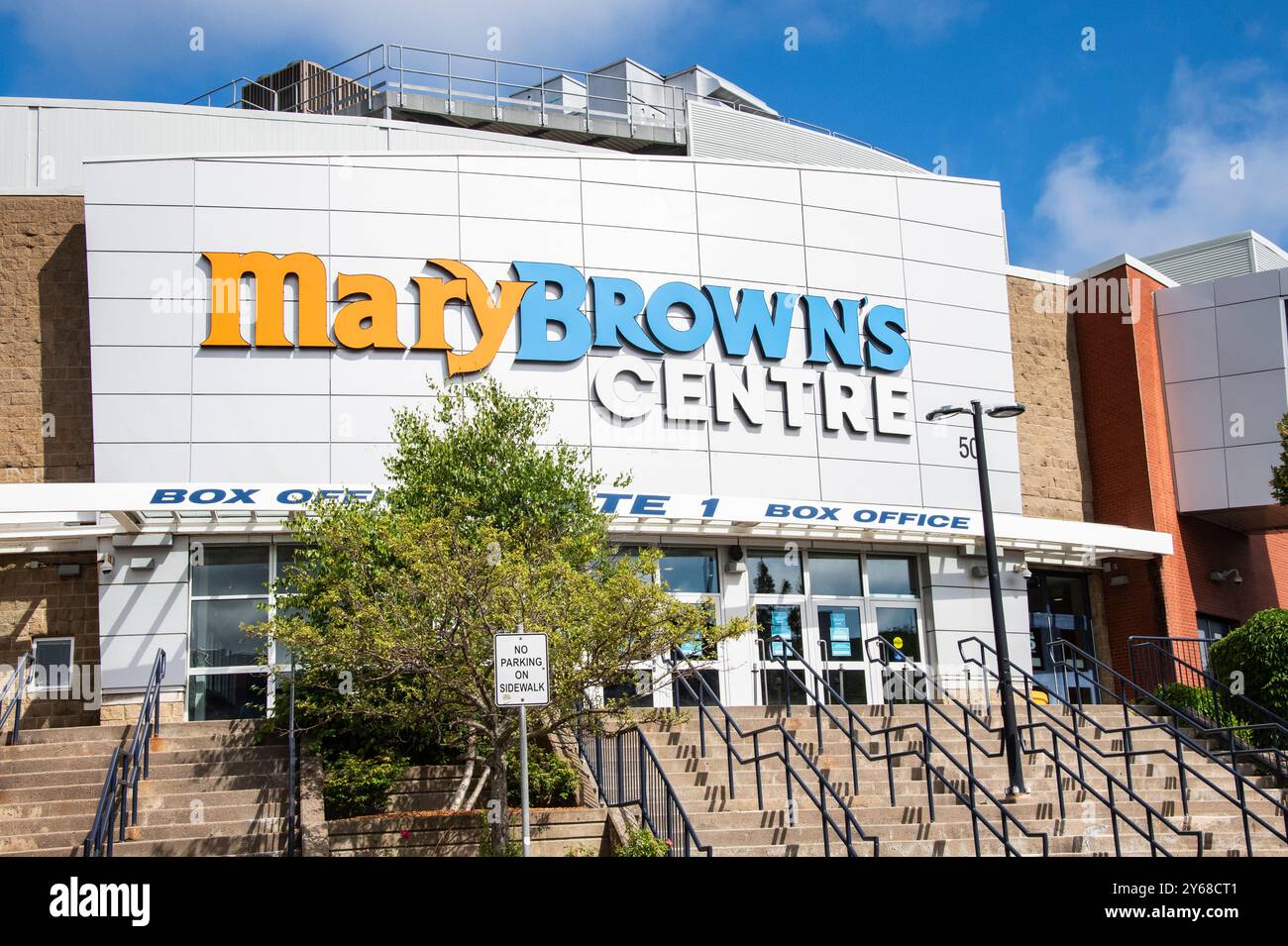 Mary Brown's Centre on New Gower Street in downtown St. John's ...