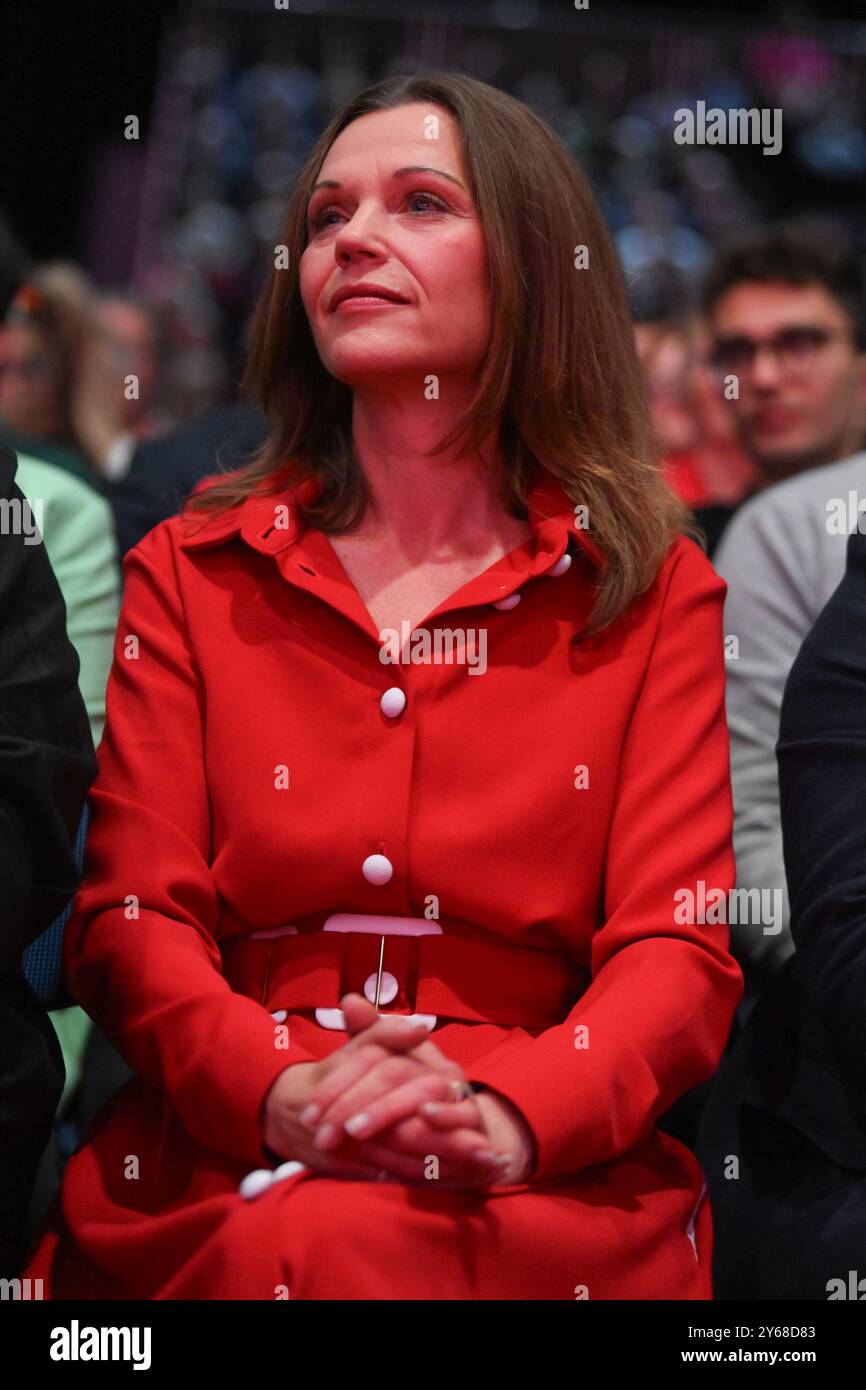 Liverpool, UK. 24 September 2024. Lady Victoria Starmer pictured before ...
