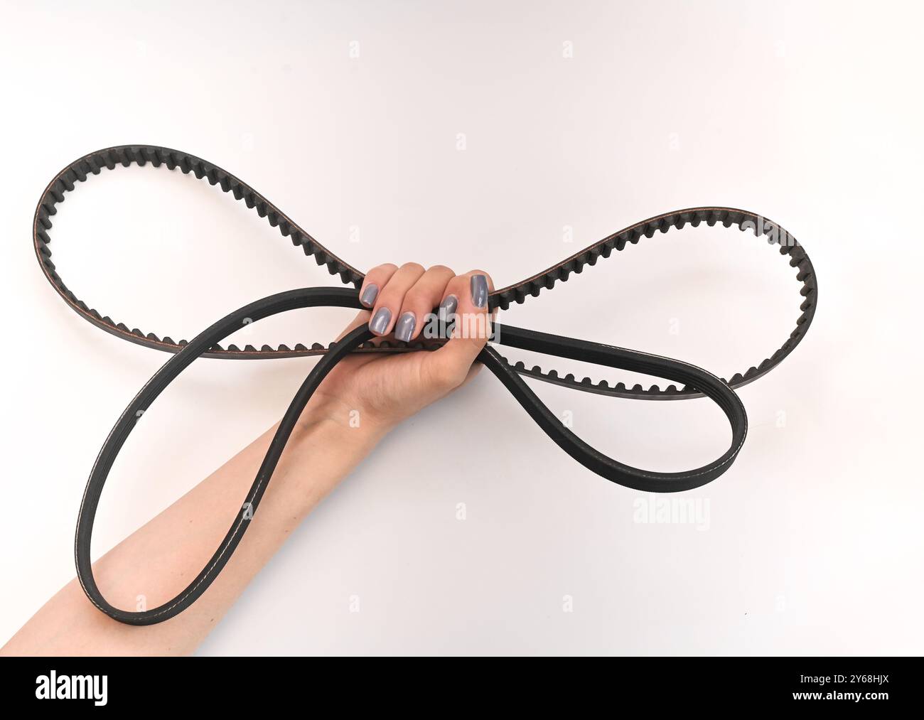 Car spare parts belt hi-res stock photography and images - Alamy