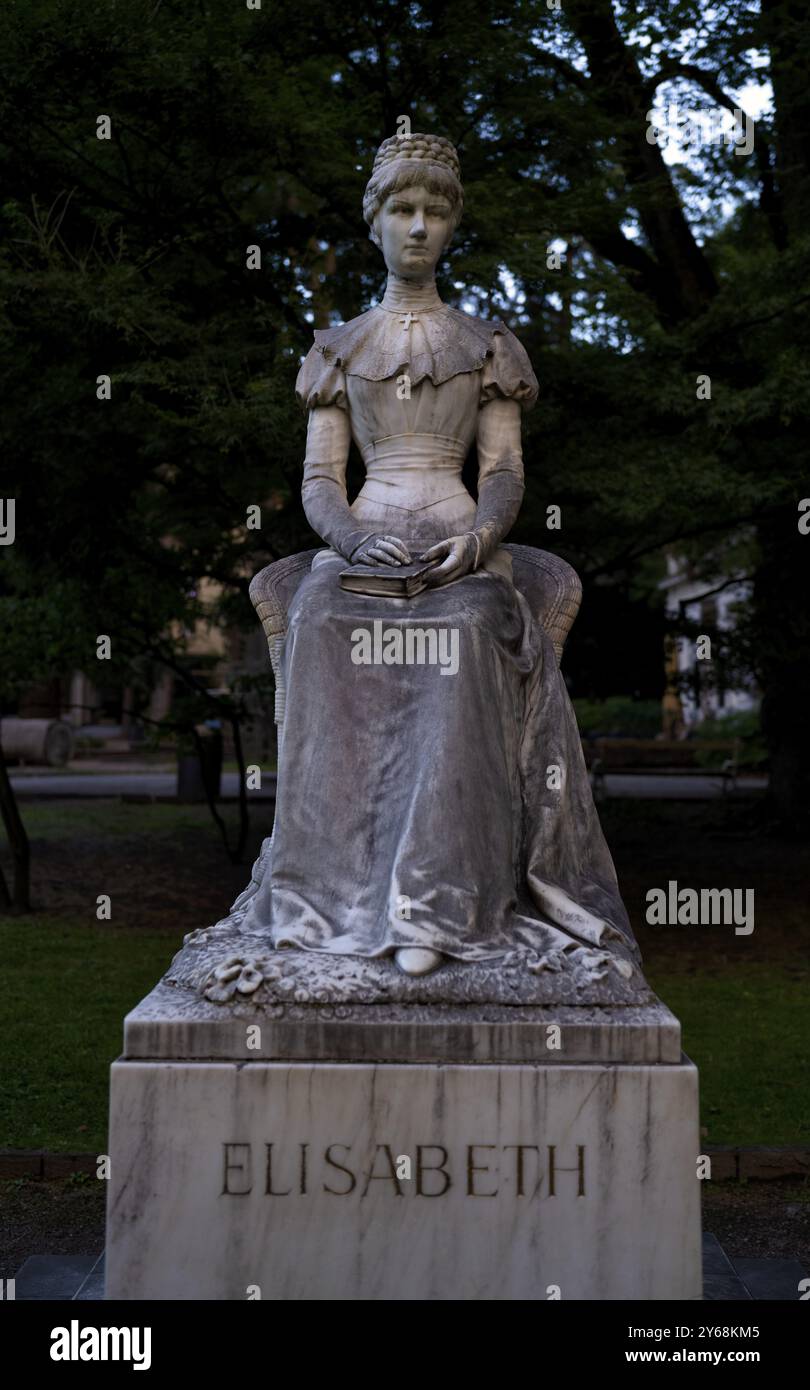 Empress Elisabeth Sissi, Monument, Merano, Meran, South Tyrol ...