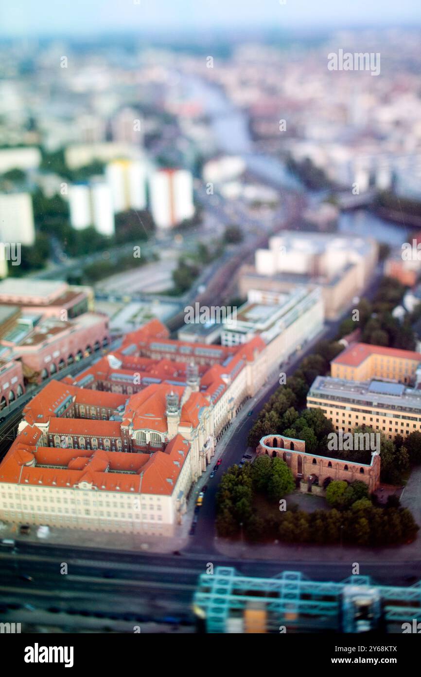 Explore the unique miniaturization effect highlighting the ruins of ...