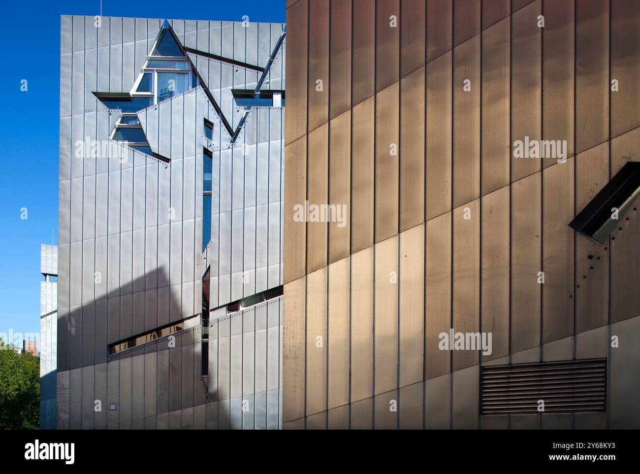 The contemporary Jewish Museum in Berlin showcases unique architectural ...