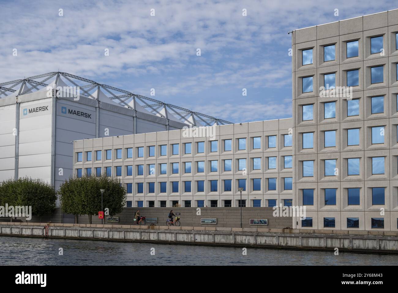 Headquarters or head office of the Moller-Maersk Group, also known as ...