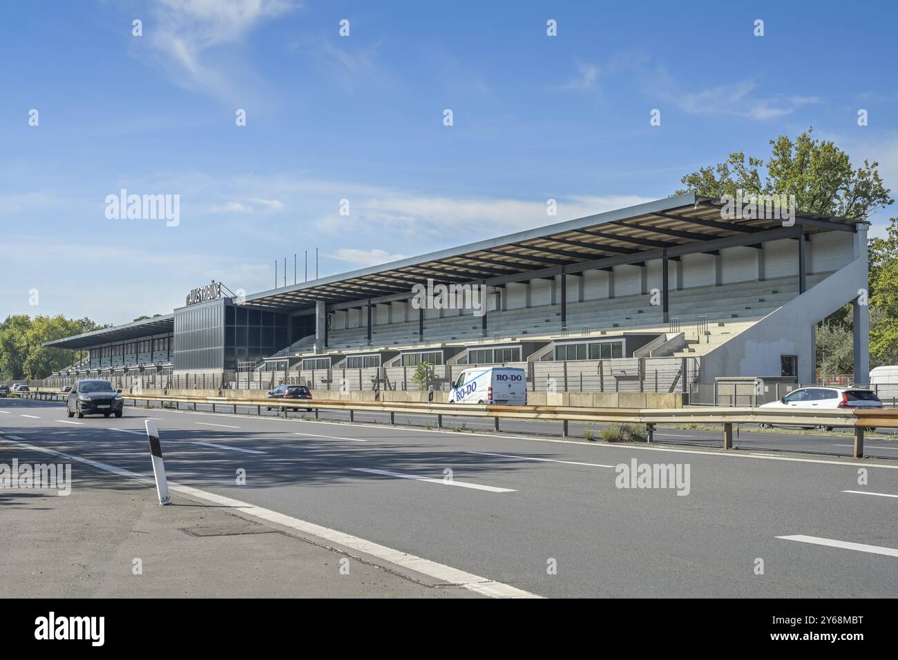 AVUS grandstand, Westend, Charlottenburg, Berlin, Germany, Europe Stock Photo - Alamy