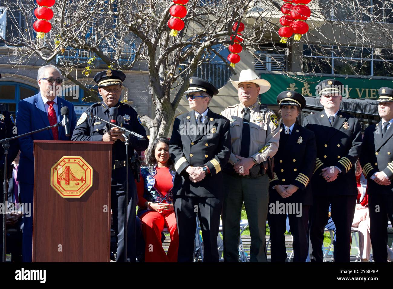 San Francisco, CA - Feb 10, 2024: Police Chief Bill Scott at the ...