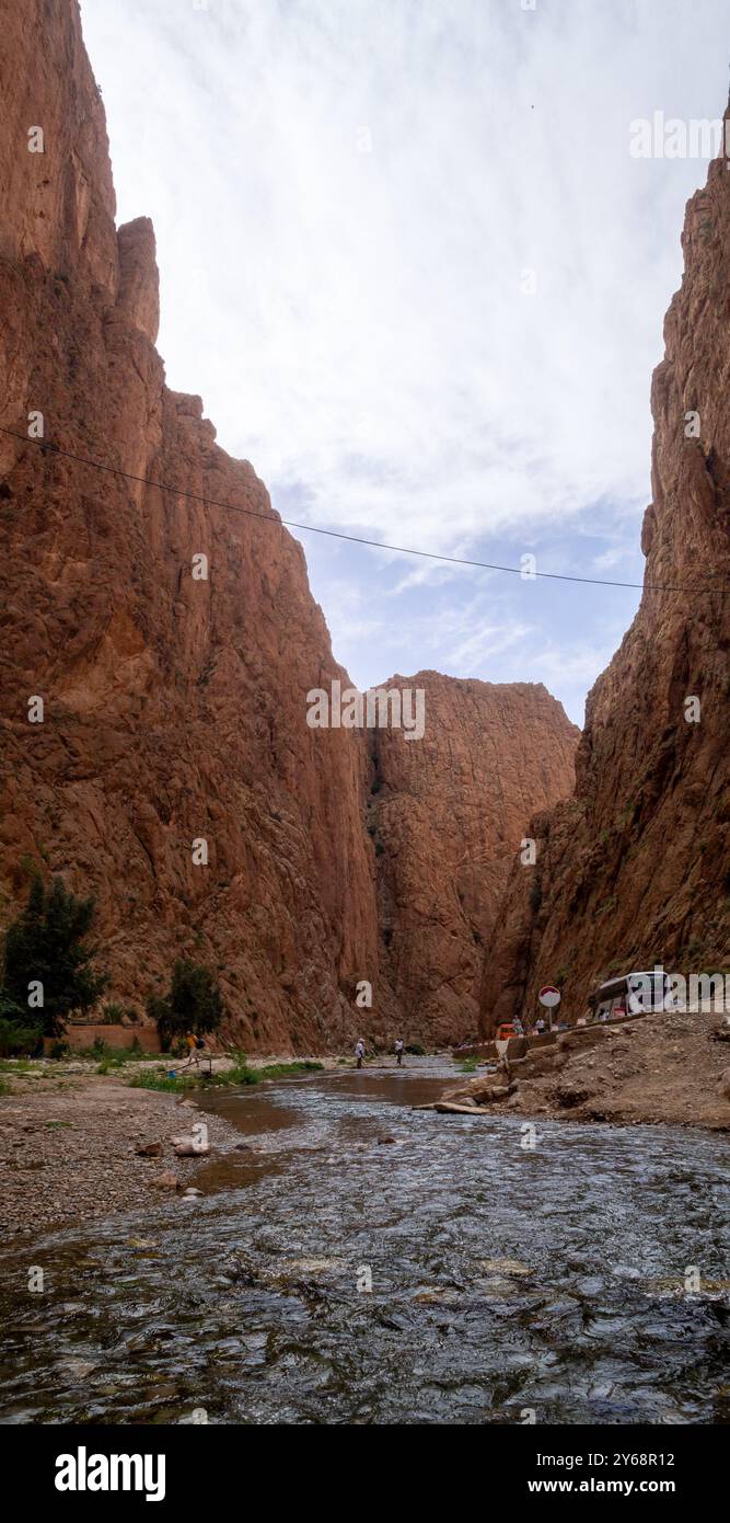 Narrow mountain river gorge hi-res stock photography and images - Alamy