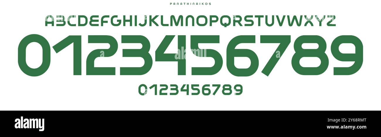 Bold bauhaus typography, blocky geometric sans serif, strong athletic ...