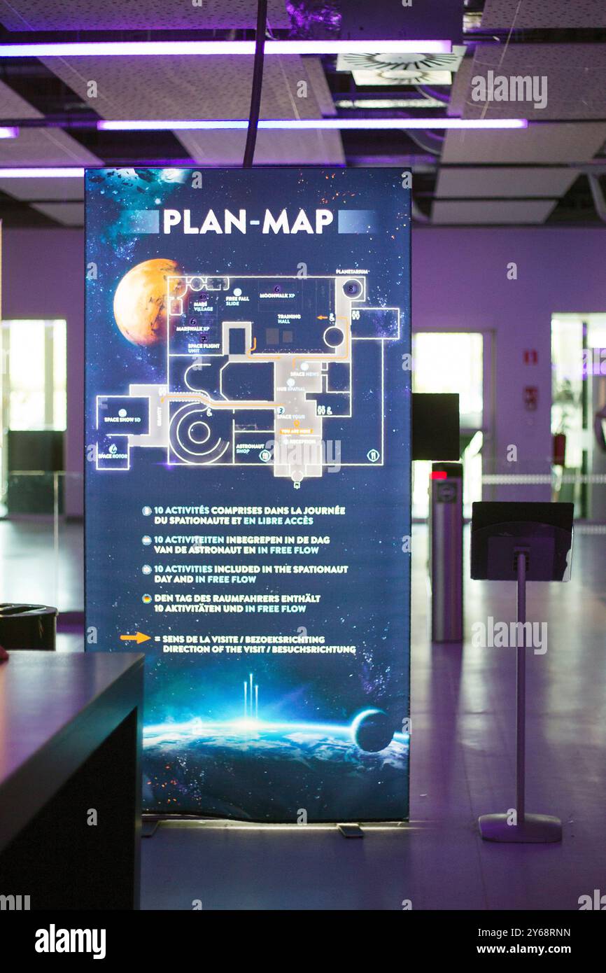 Euro Space Center in Transinne, Belgium on 11 August 2024. The Euro ...
