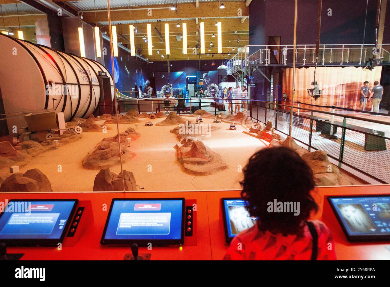Euro Space Center in Transinne, Belgium on 11 August 2024. The Euro ...