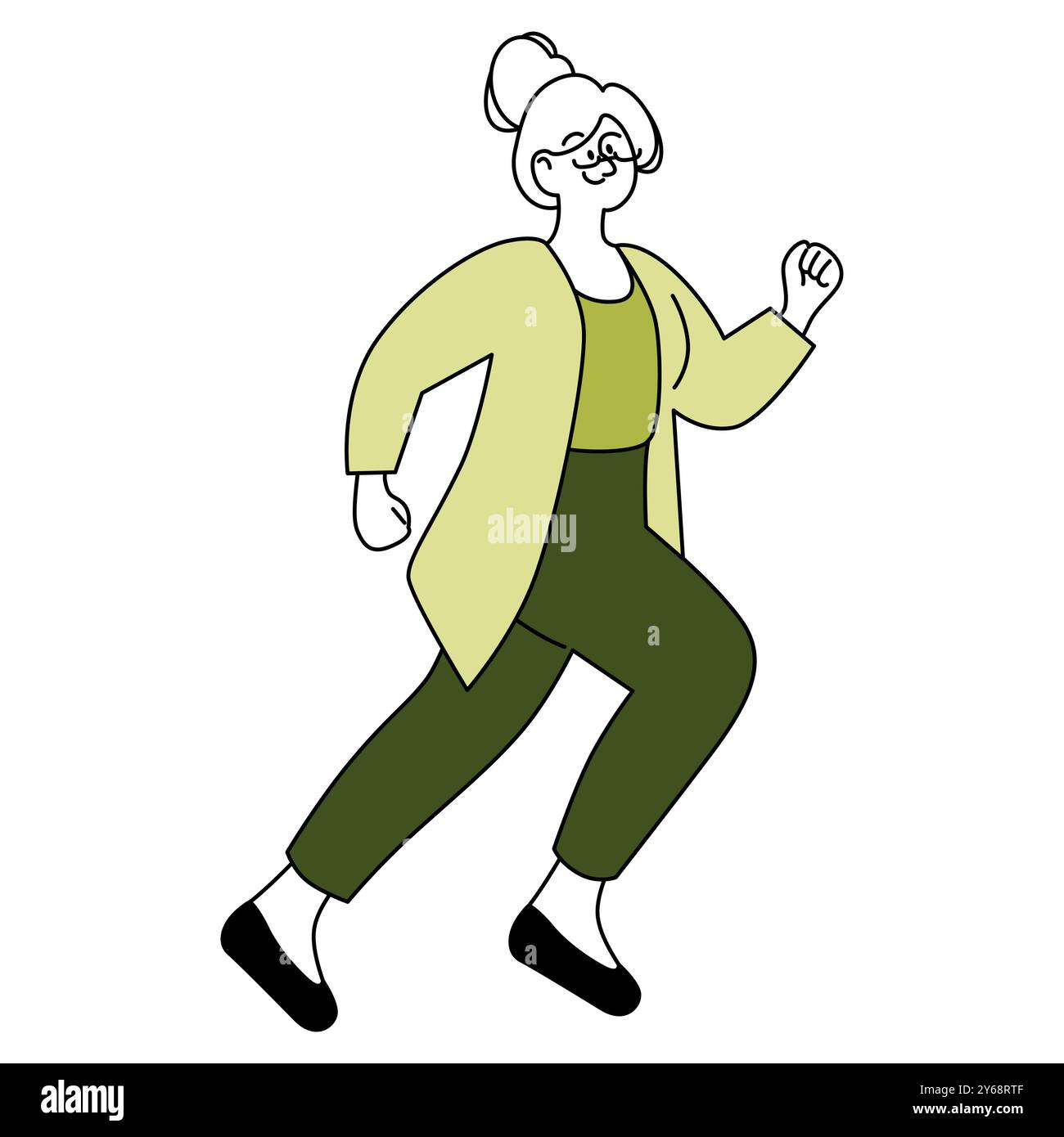 Smart casual senior manager Stock Vector Images - Alamy