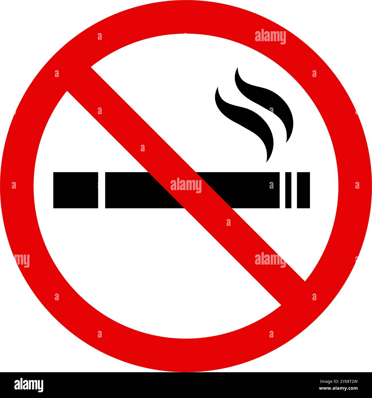 No smoking sign- vector illustration Stock Vector Image & Art - Alamy