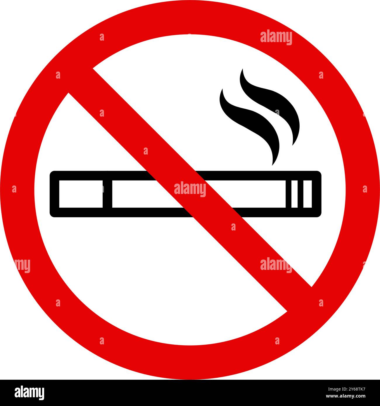 No smoking sign- vector illustration Stock Vector Image & Art - Alamy