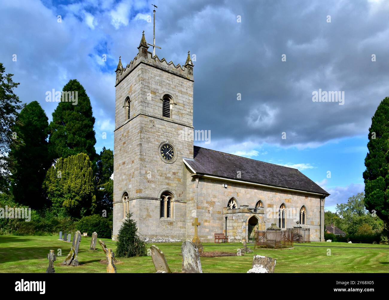 St. Michael and All Angels Church Stock Photo - Alamy