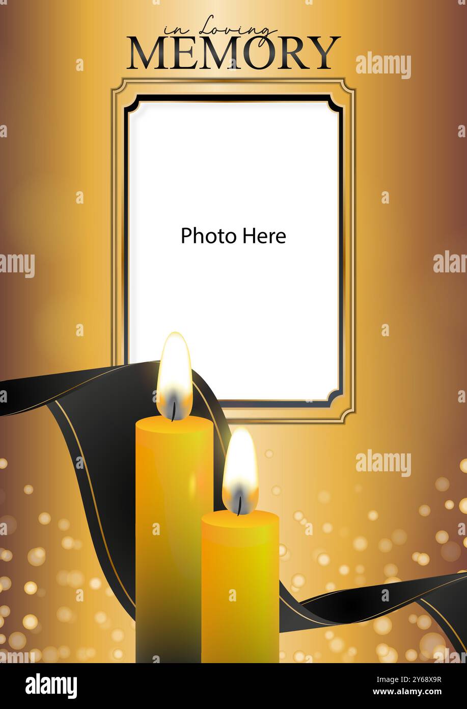 Rest in peace mourning concept background Stock Vector Image & Art - Alamy