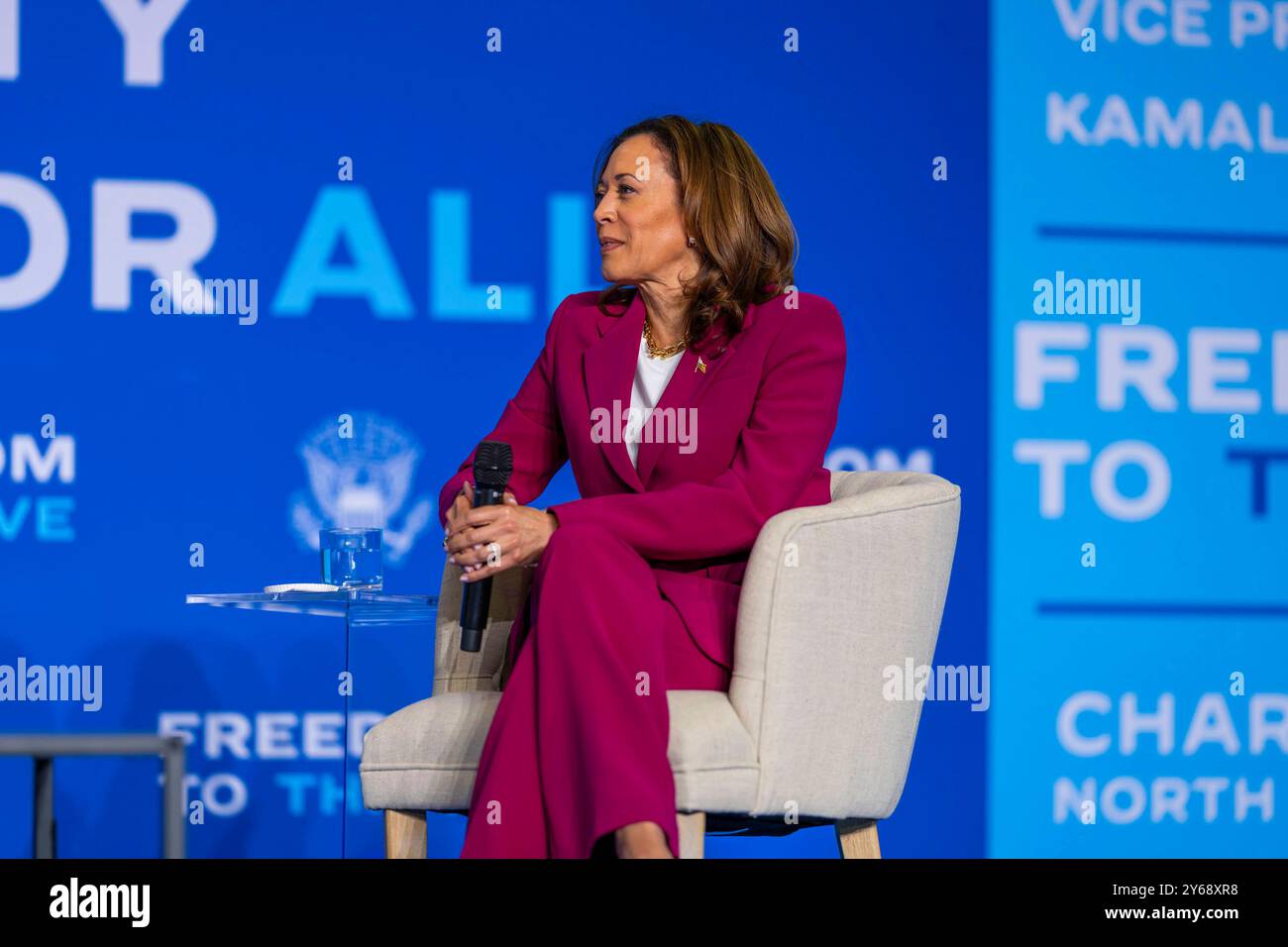 WASHINGTON DC, USA - 12 June 2024 - US Vice President Kamala Harris ...