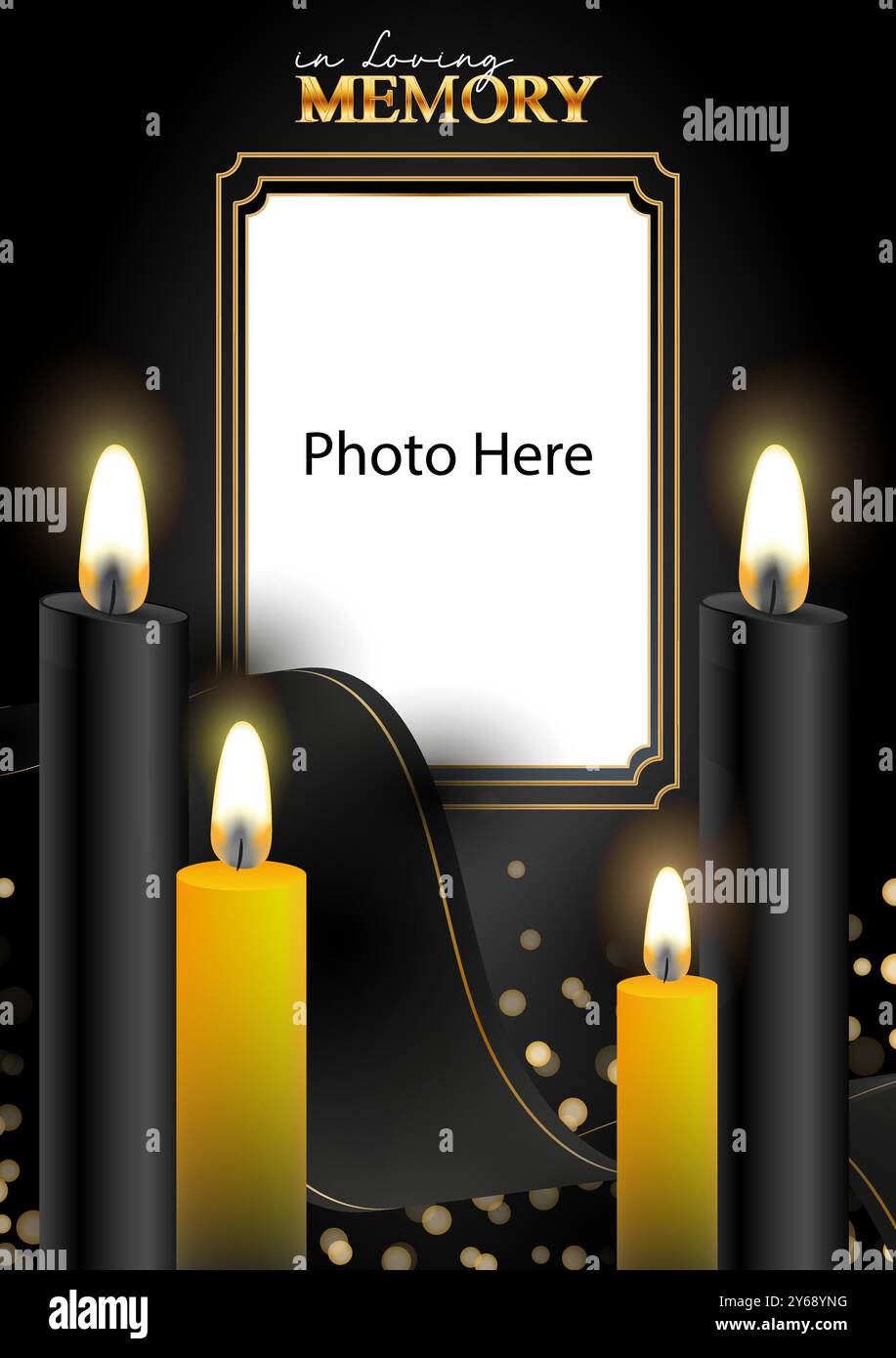 Rest in peace mourning concept background Stock Vector Image & Art - Alamy