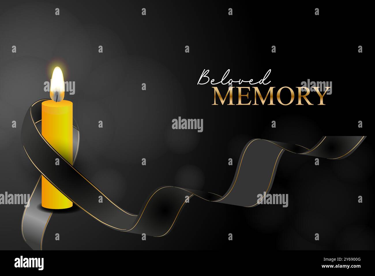 Rest in peace mourning concept background Stock Vector Image & Art - Alamy