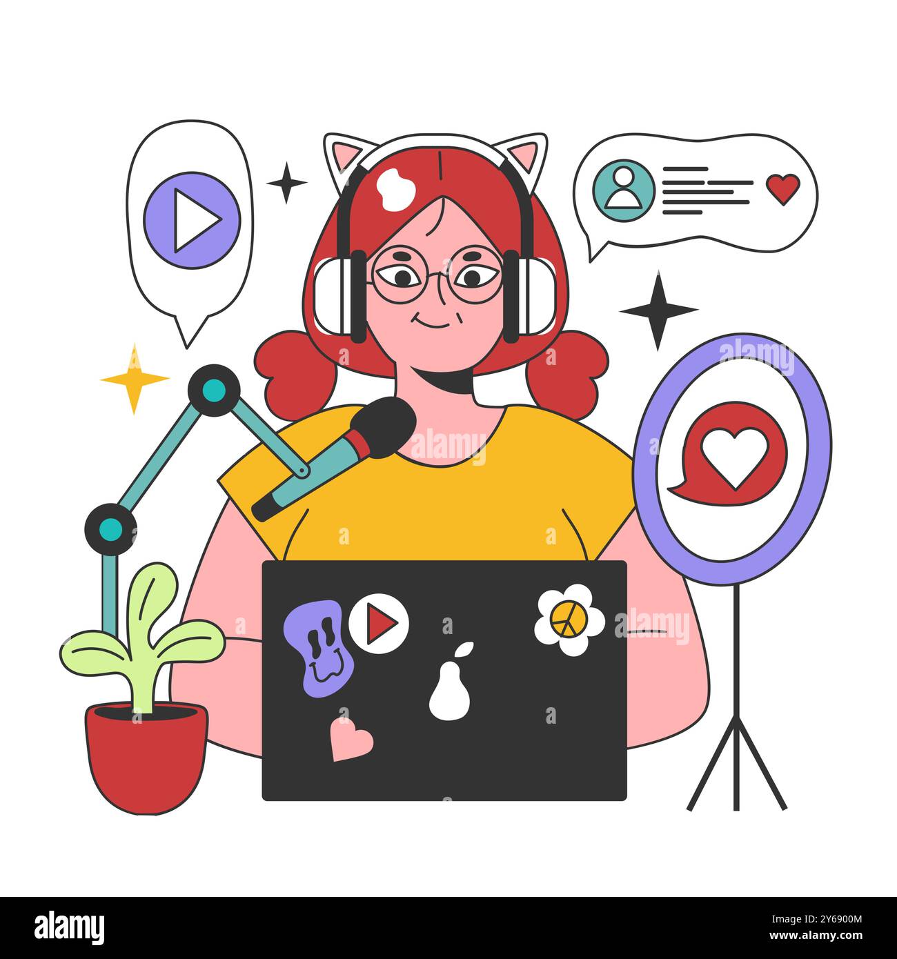 Kidult. Woman keeping her childhood passion or interest. Adult ...