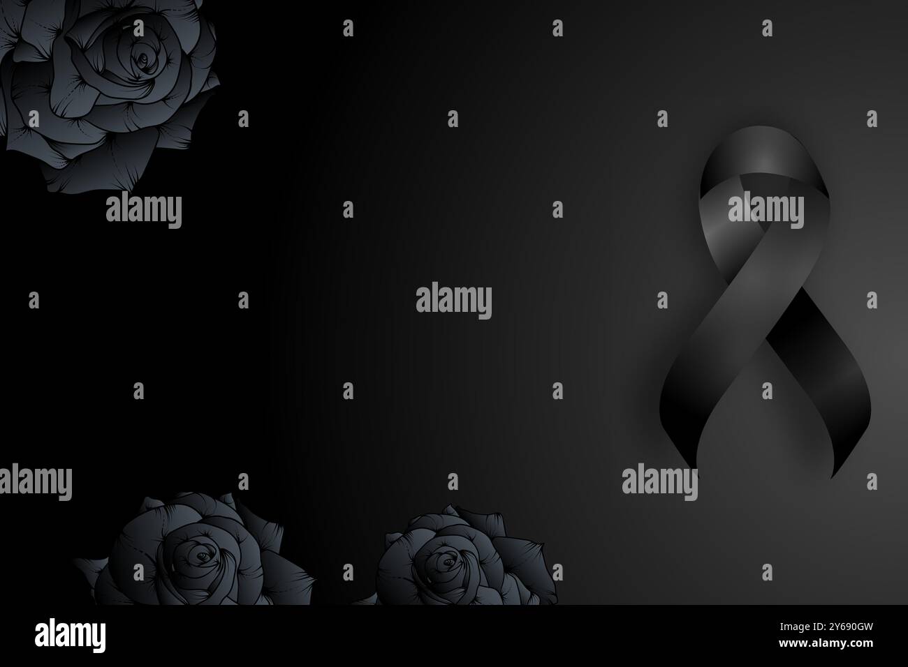 Rest in peace mourning concept background Stock Vector Image & Art - Alamy