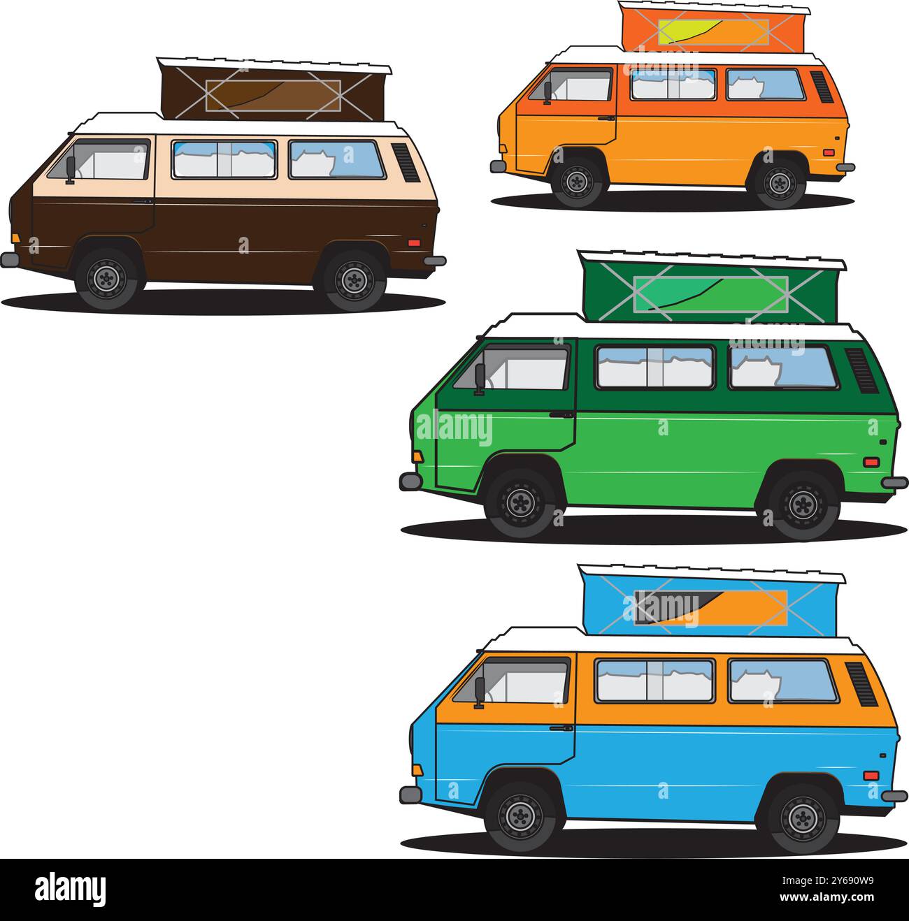 hand draw travel van Stock Vector Image & Art - Alamy