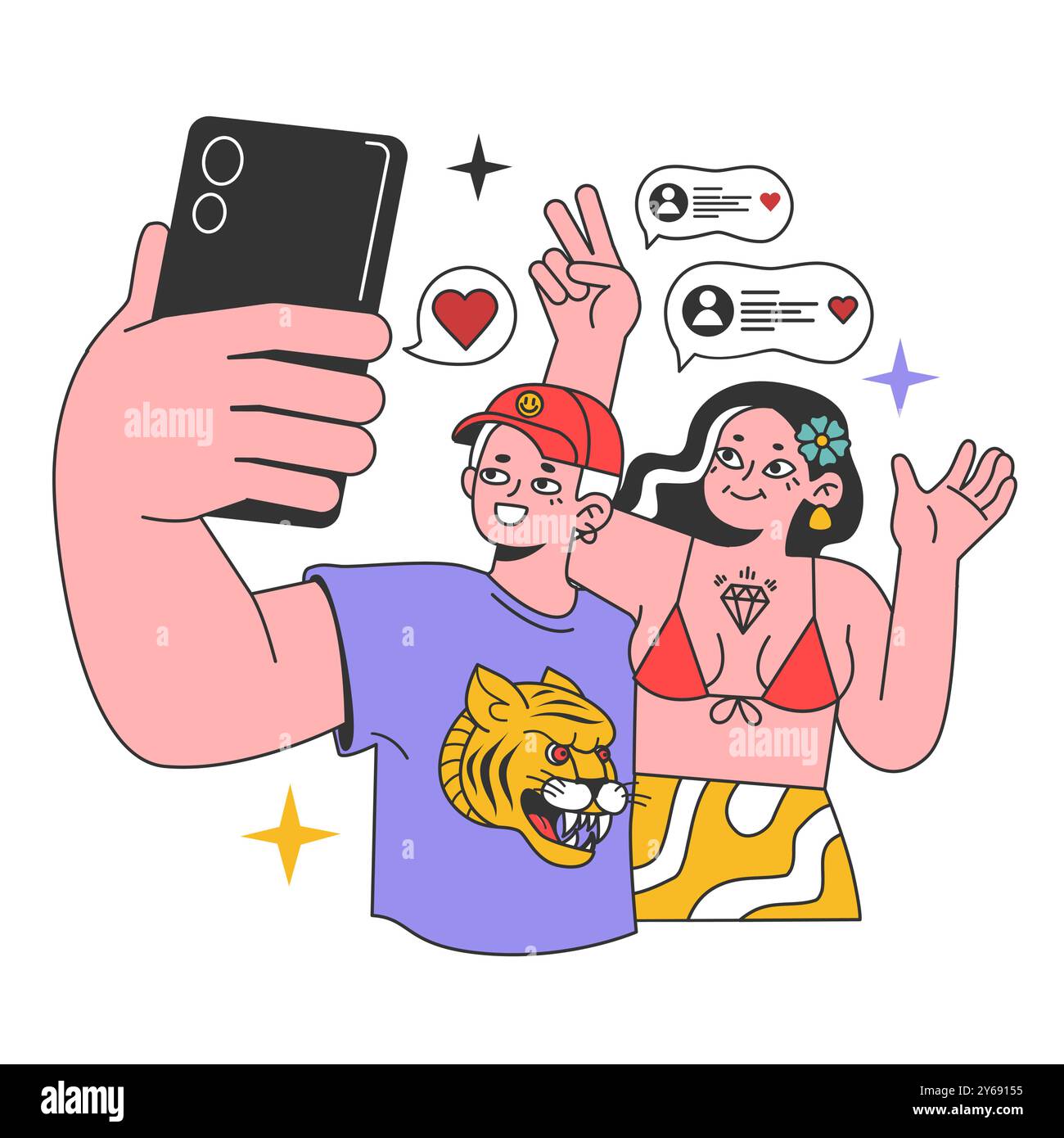 Kidult. People keeping their childhood passion or interest. Stylish ...