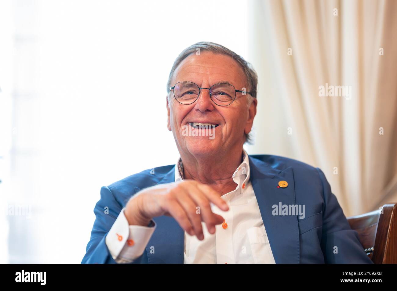 Rust, Germany. 24th Sep, 2024. Roland Mack, Managing Partner of Europa ...
