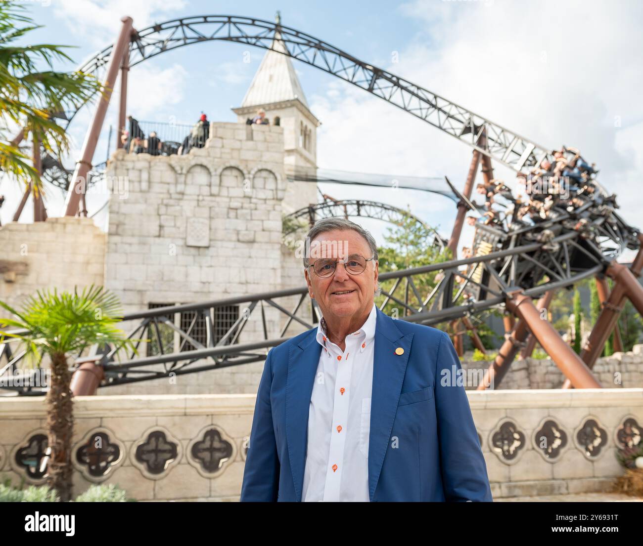 Rust, Germany. 24th Sep, 2024. Roland Mack, Managing Partner of Europa ...