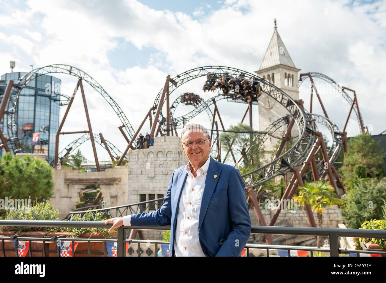 Rust, Germany. 24th Sep, 2024. Roland Mack, Managing Partner of Europa ...