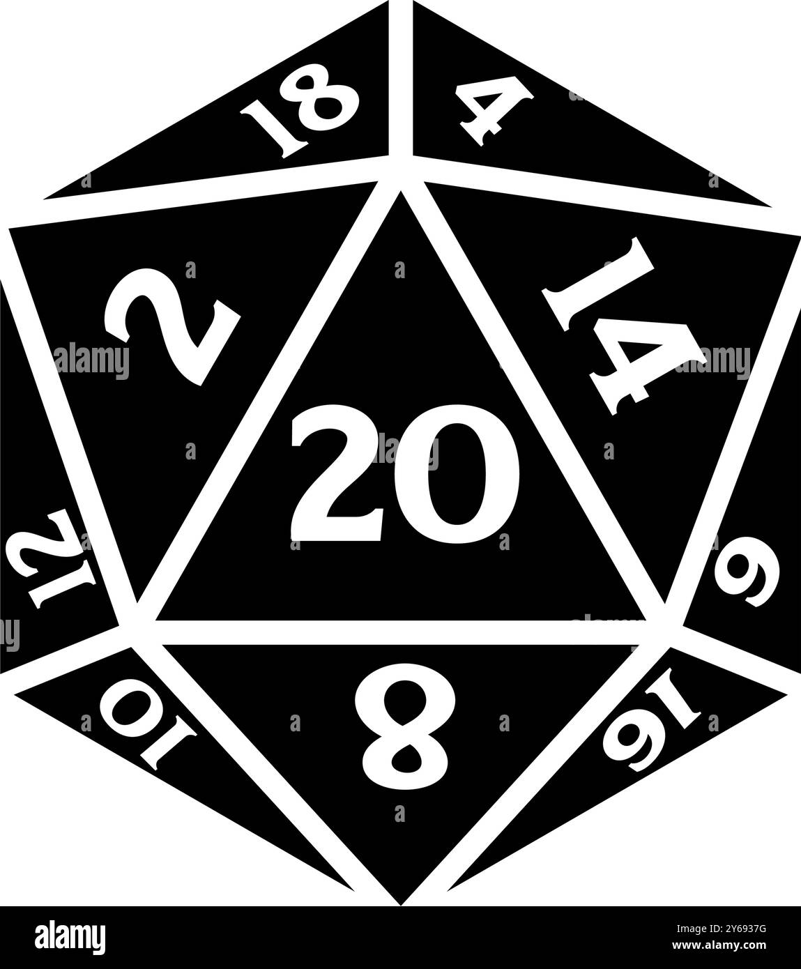 dice d20, dice rpg Stock Vector Image & Art - Alamy