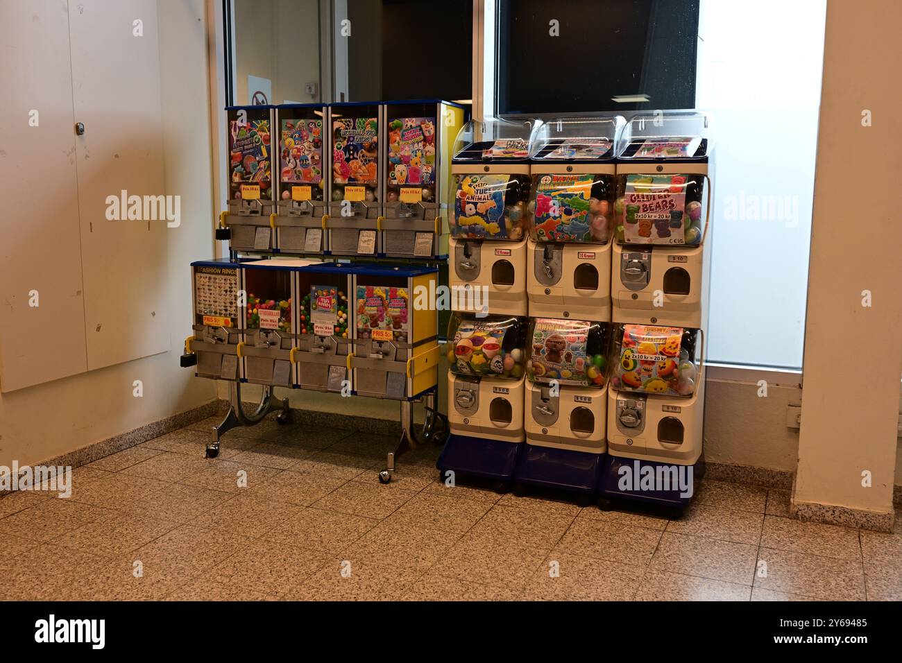 Malmö, Skåne, Sweden. September 24 2024. Inside City Gross, a Swedish ...