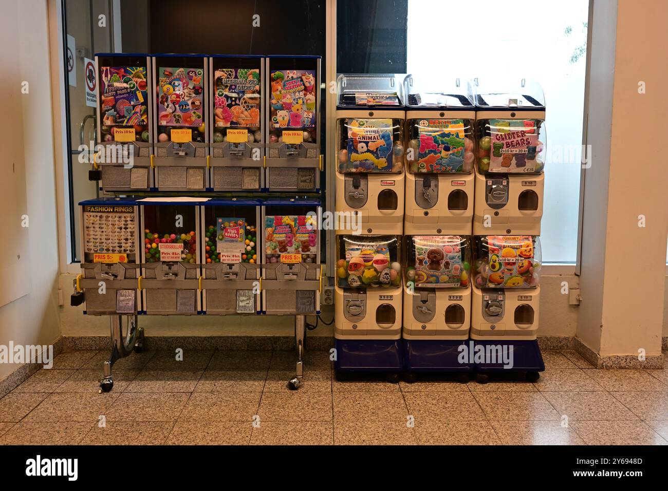 Malmö, Skåne, Sweden. September 24 2024. Inside City Gross, a Swedish ...