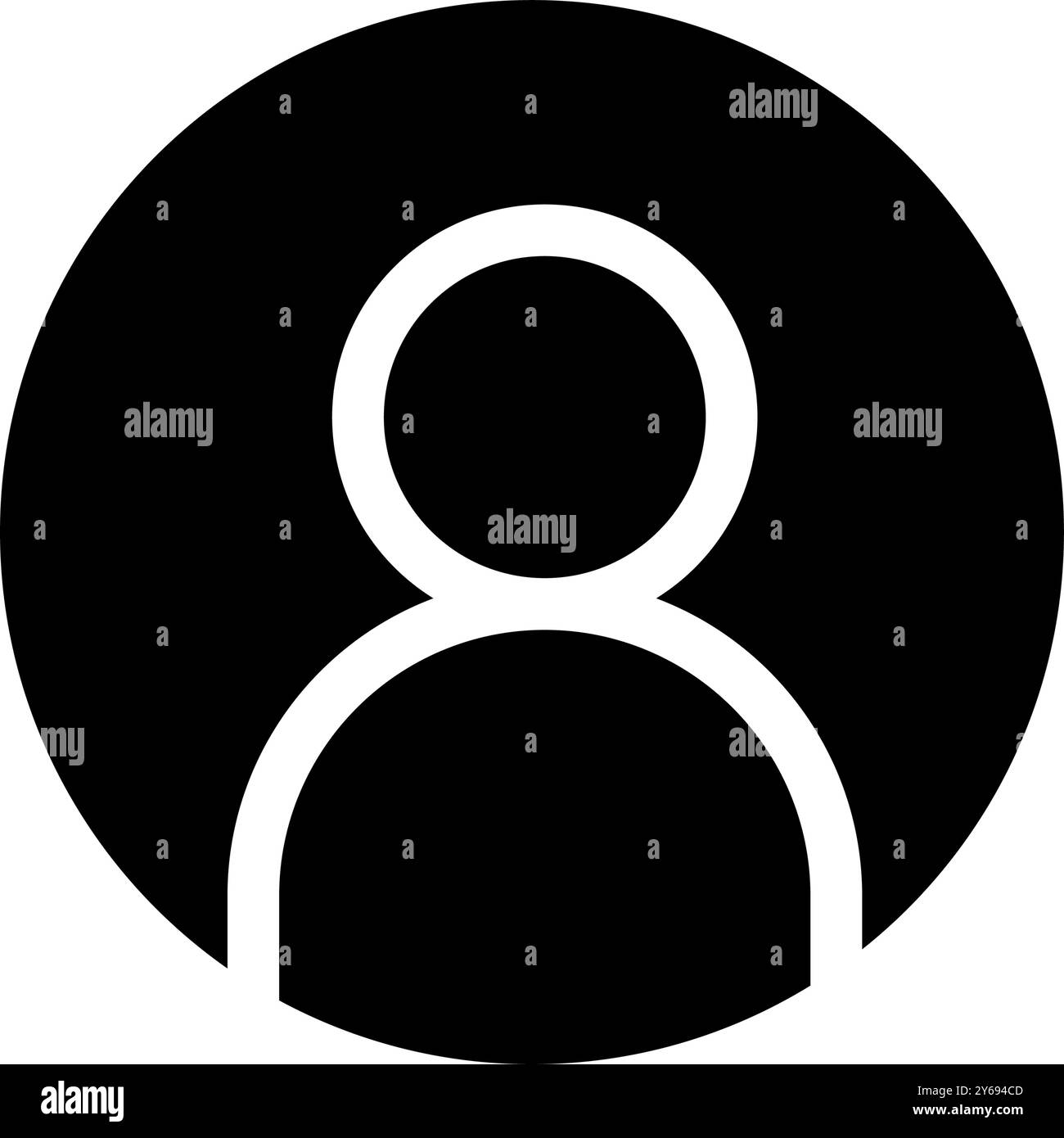 User, avatar - vector illustration Stock Vector Image & Art - Alamy